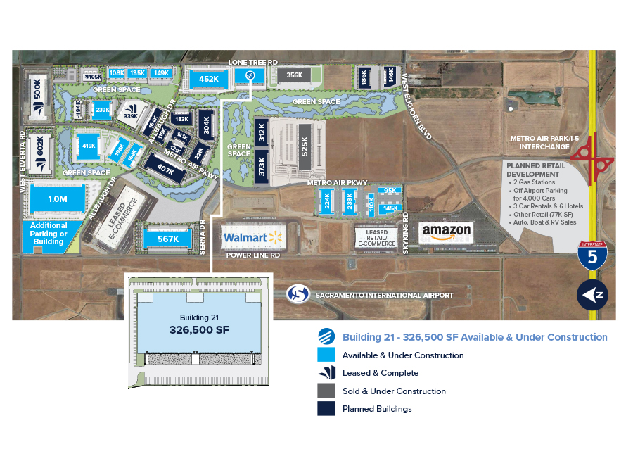Metro Air Park - Building 21 in Sacramento, CA | Buzz Oates